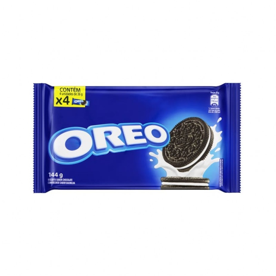 Biscoito OREO Recheado Baunilha ou Chocolate Biscoito OREO Recheado Baunilha ou Chocolate